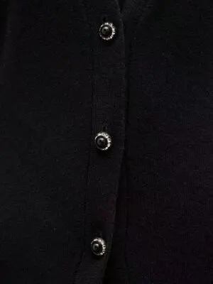 Rabanne Button-embellished Chain-detail Mini Dress