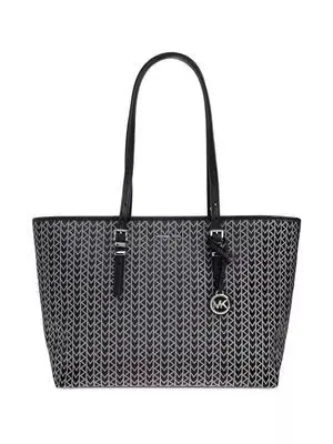 Michael Kors Geometric-patterned Tote Bag - Black