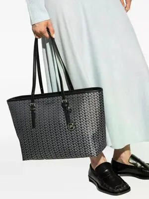 Michael Kors Geometric-patterned Tote Bag - Black