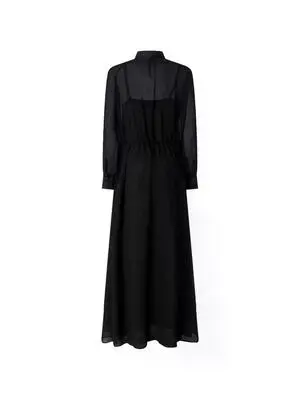 Pinko Long Sleeve Maxi Dress