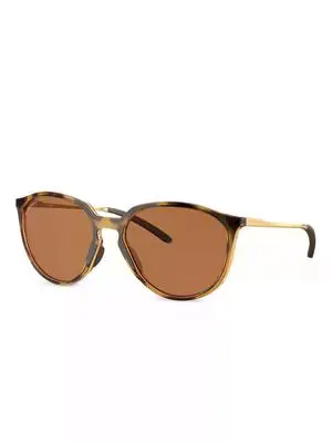 Oakley Sielo Round-frame Sunglasses - Brown