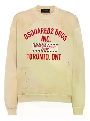 Dsquared2 Slogan-embroidered Sweatshirt