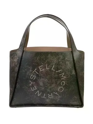 Stella McCartney Distressed Leather Tote Bag