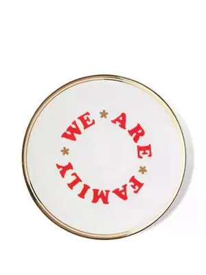 BITOSSI HOME We Are Family Plates - White