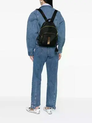 Moschino Logo-plaque Backpack