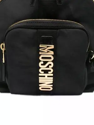 Moschino Logo-plaque Backpack