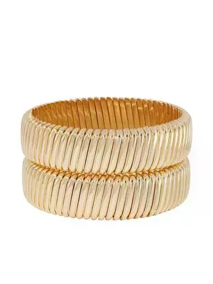 ROXANNE ASSOULIN Double-band Bracelet - Gold