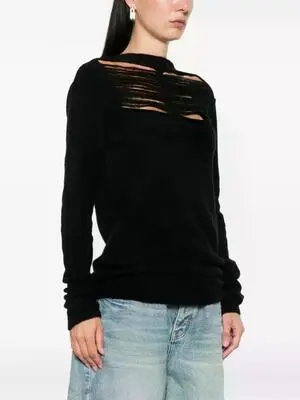 Rick Owens Distressed Sweater