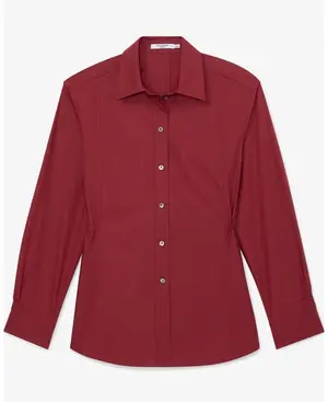 M.M.LAFLEUR Cotton Poplin Bentley Al Fresco Shirt