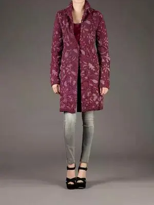 PROJET ALABAMA Patterned Cotton Coat