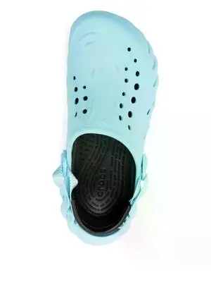 CROCS Perforated Rubber Clogs - Blue