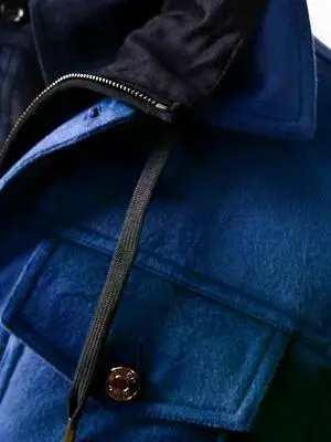 KIRED Quilted Detachable-hood Coat
