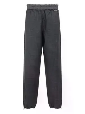 Miu Miu Checked Elasticated-waist Track Pants