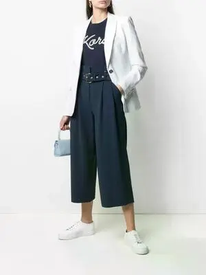 Michael Kors Belted Cropped Trousers