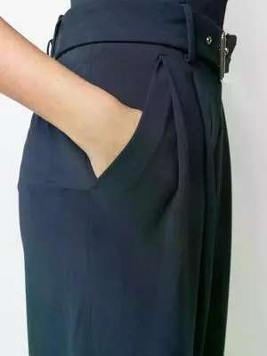 Michael Kors Belted Cropped Trousers