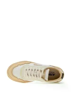 AUTRY Wildpace Panelled Low-top Sneakers - White