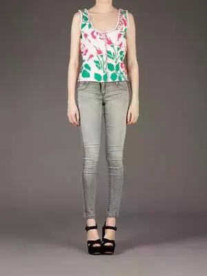 PROJET ALABAMA Patterned Tank Top
