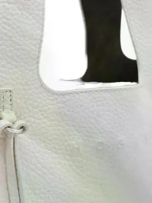 Hogan Hammered Leather Tote Bag