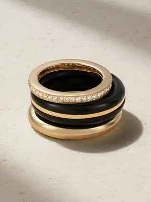 By Pariah Studded Rings