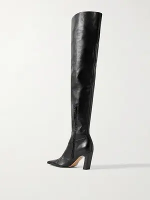 Khaite Marfa Leather Over-the-knee Boots