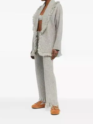 Alanui Fringed Cashmere-blend Cardigan