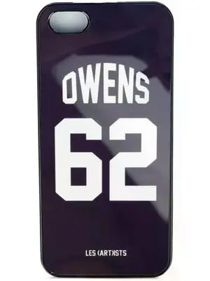 LES (ART)ISTS Text-print Phone Case - Black