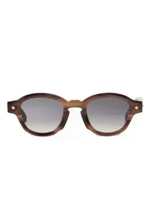 JOHN DALIA Round-frame Sunglasses - Brown
