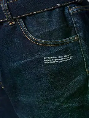 Off-White Belted Jeans