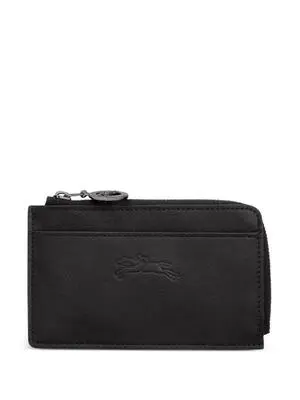 Longchamp Le Pliage Embossed Leather Cardholder