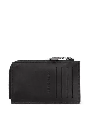 Longchamp Le Pliage Embossed Leather Cardholder