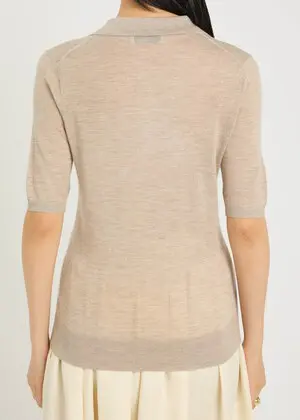 Gabriela Hearst Cashmere And Silk-blend Polo