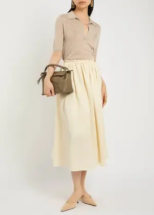 Gabriela Hearst Cashmere And Silk-blend Polo