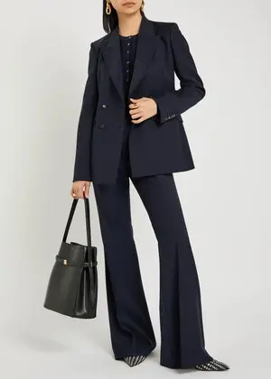 Gabriela Hearst Stephanie Wool Blazer - Navy