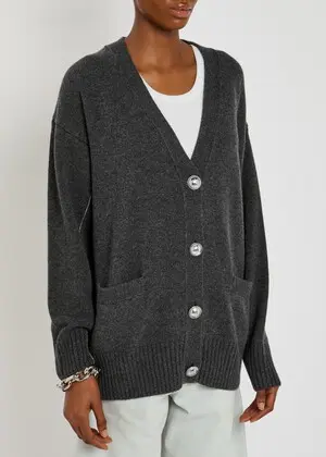 Rabanne Wool-cashmere Cardigan