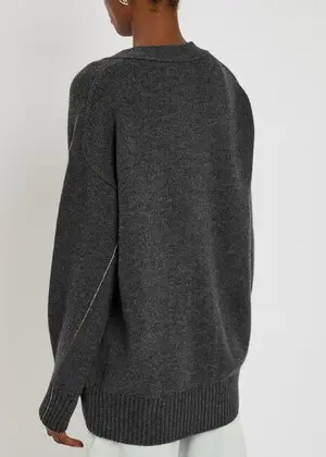 Rabanne Wool-cashmere Cardigan