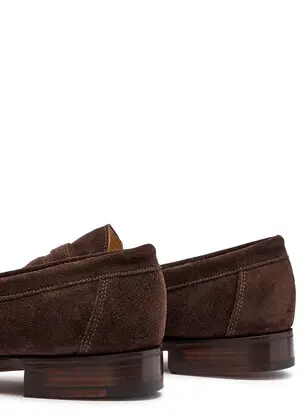 Grenson Epsom Suede Loafers
