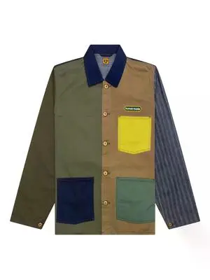 HUMAN MADE Patchwork Panelled Coverall Jacket - Green