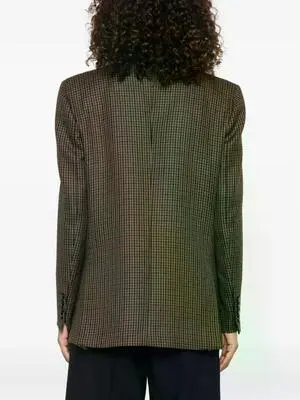 BLAZÉ MILANO Houndstooth Double-breasted Jacket