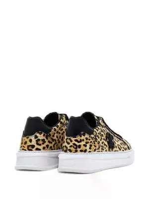Roberto Cavalli Jaguar-print Sneakers