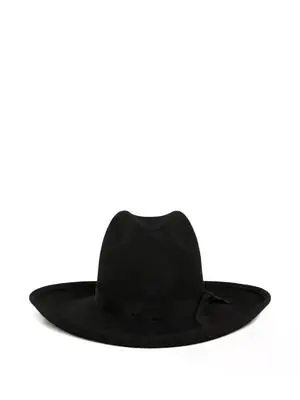 Alanui Wool Felt Cowboy Hat - Black