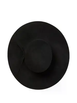 Alanui Gaucho Wool Hat With Ribbon-bow
