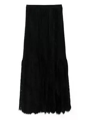 HERSKIND Patsy Lace Tiered Maxi Skirt