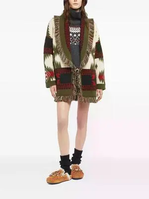 Alanui Icon Jacquard Cardigan - Multicolour