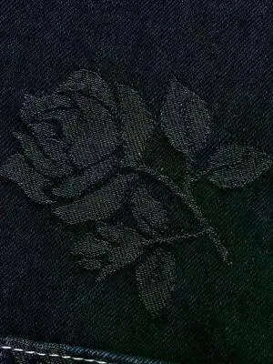 Needles Rose-embroidered Denim Jacket