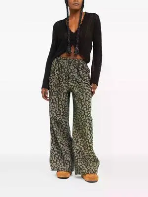 Alanui Seattle Leopard-print Jeans