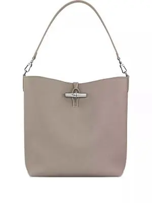 Longchamp Le Roseau Medium Shoulder Bag - Neutrals