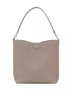 Longchamp Le Roseau Medium Shoulder Bag - Neutrals