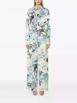 GENNY Floral-print Trousers