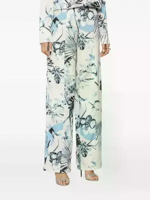 GENNY Floral-print Trousers