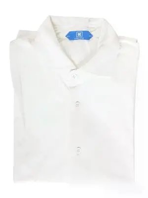 Kiton Capri Long-sleeve Button-up Shirt - White